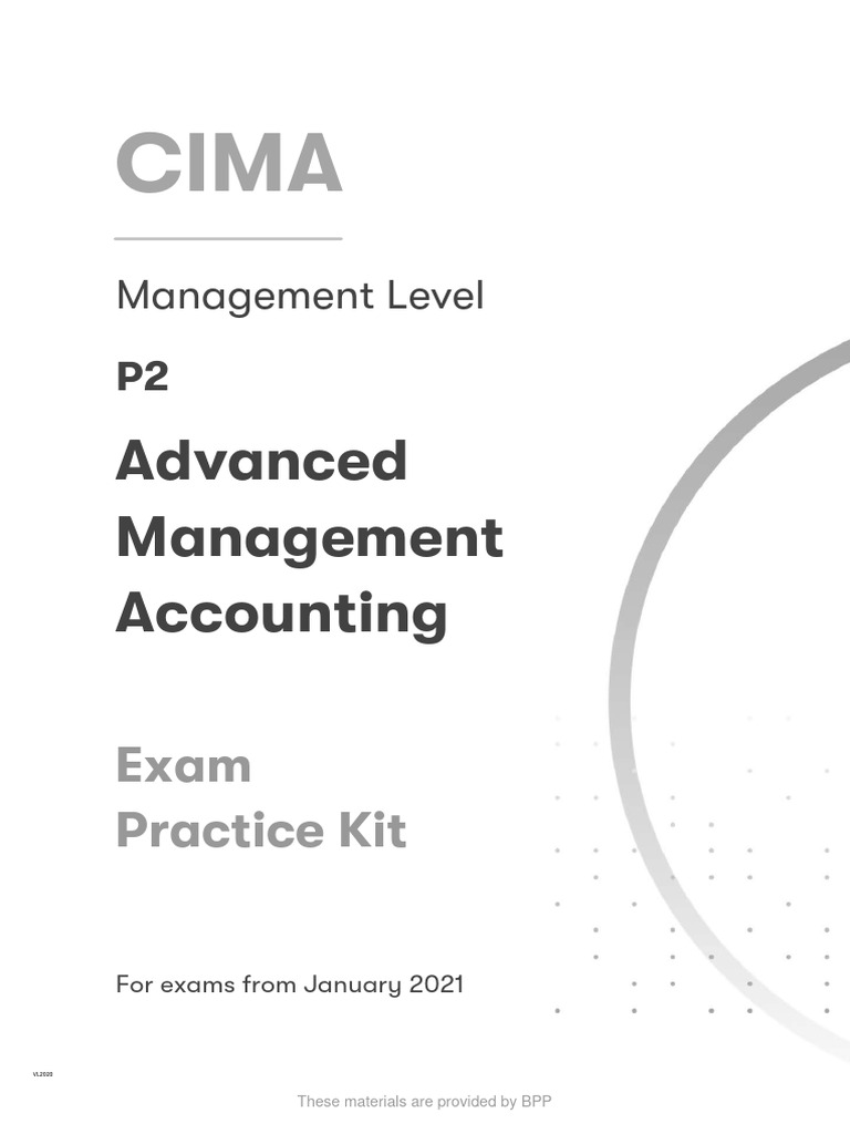 P2 Practise Kit | PDF | Multiple Choice | Lean Manufacturing