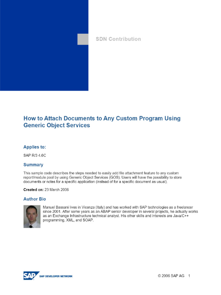 How To Attach Documents To Any Custom Program Using Generic Object ... How To Attach Documents To Any Custom Program Using Generic Object ...