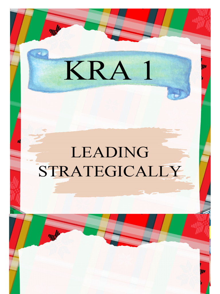 Kra 1 | PDF | Monitoring And Evaluation | Governance
