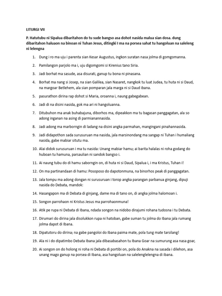 LITURGI 7 Paling Baru | PDF | Agama & Spiritualitas
