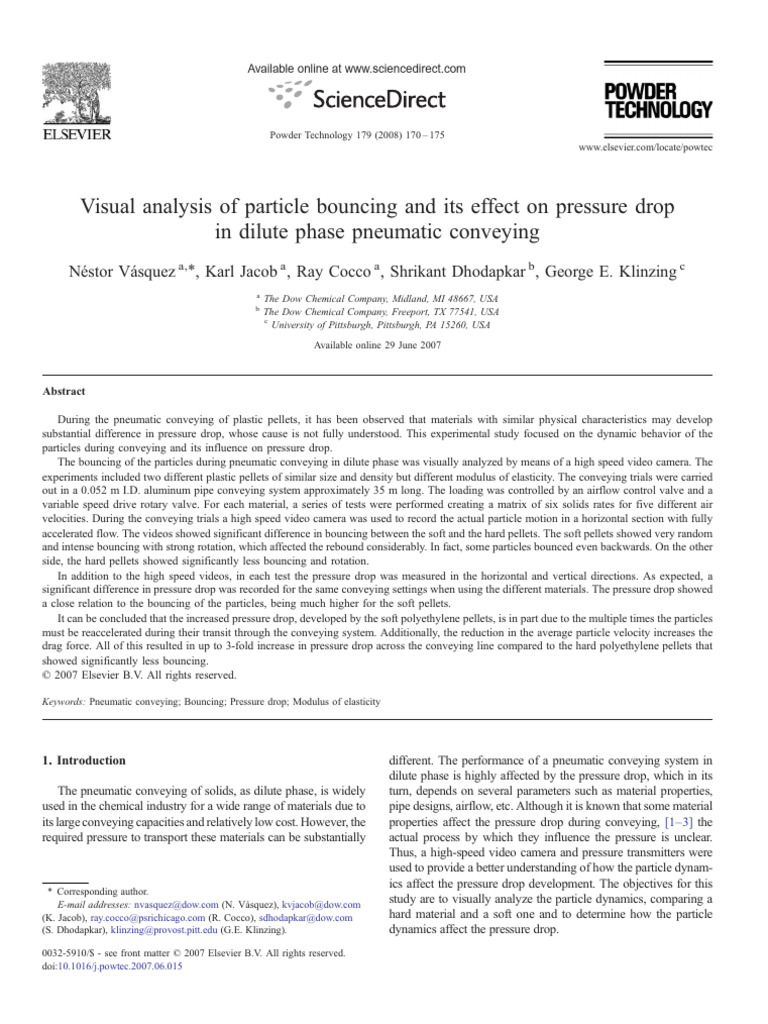 Visual Analysis of Particle Bouncing | PDF | Gases | Velocity