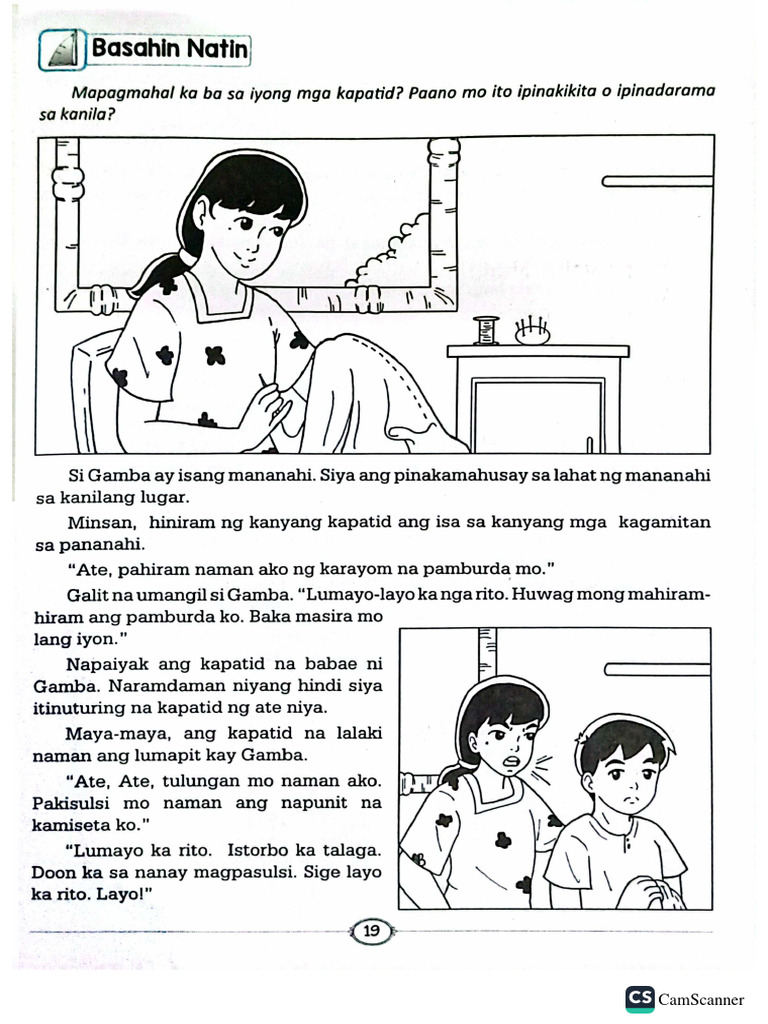 Si Gambang Mananahi | PDF