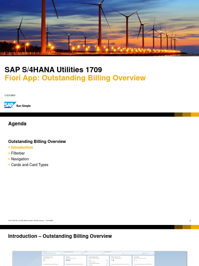 02 ISU Outstanding Billing Overview V02e Cust | PDF