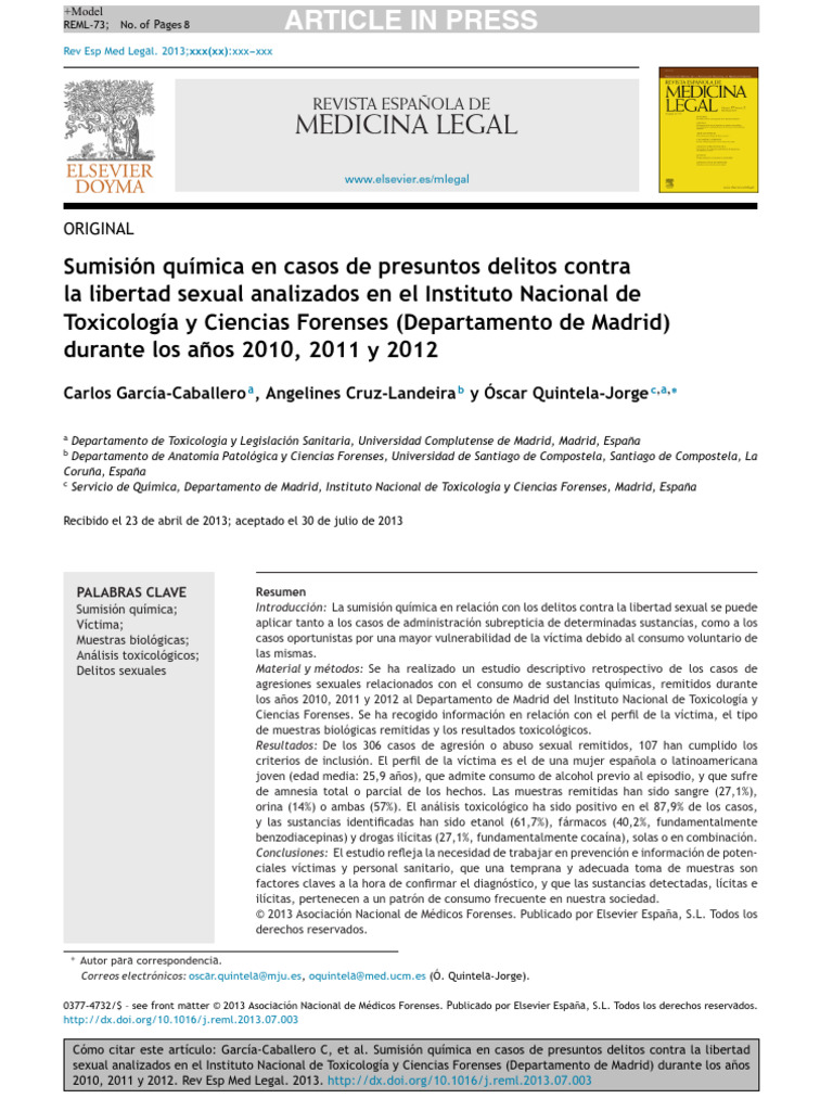 Lorente, Miguel - SQ-TOXICOLOGIA-Carlos García Caballero-Oct 2013 | PDF ...