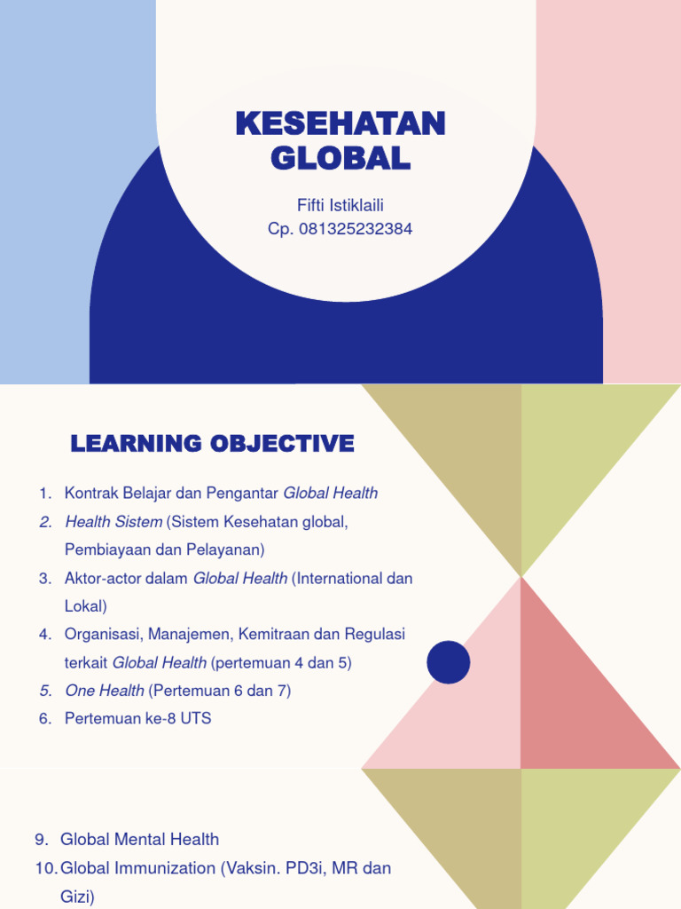 Pengantar Global Health-1 | PDF | Pengembangan Diri