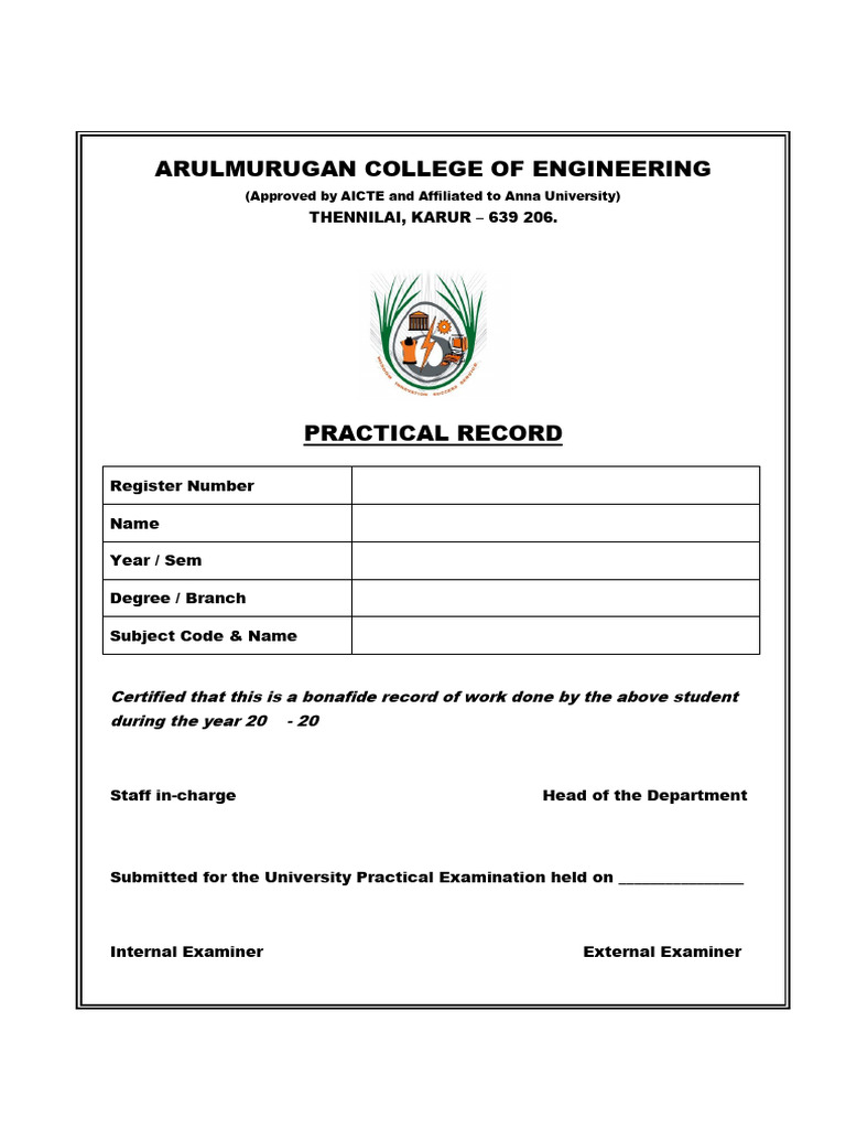 EE3411 Electrical Machines Lab Manual | PDF