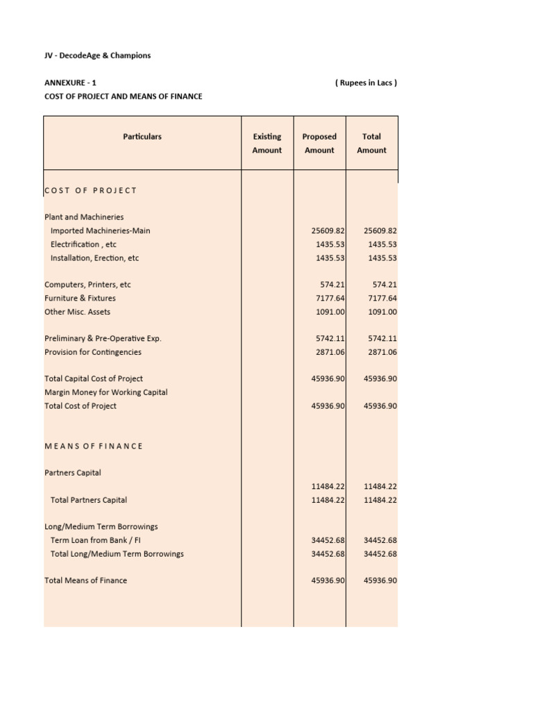 Financial Projections - Experience Center | PDF | Debt | Net Income