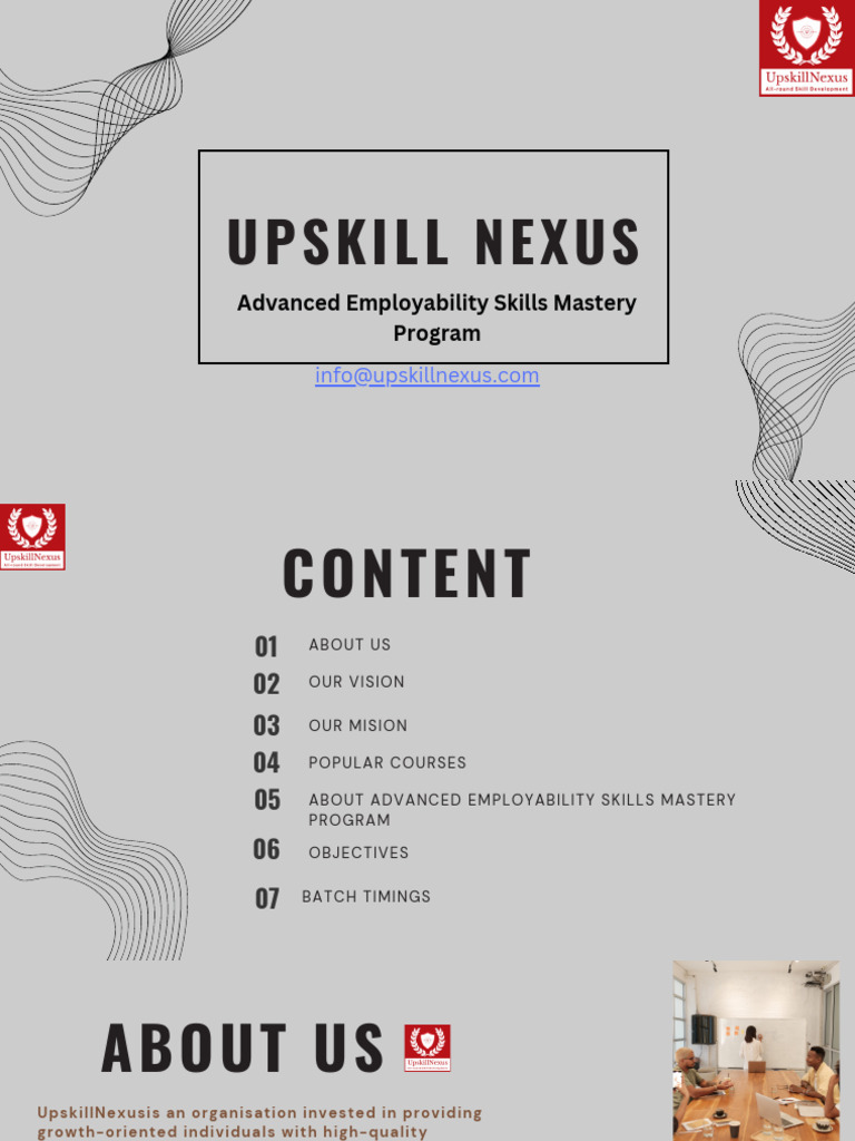 Talent Thrive: Advanced Employability Skills Mastery Initiative | PDF ...