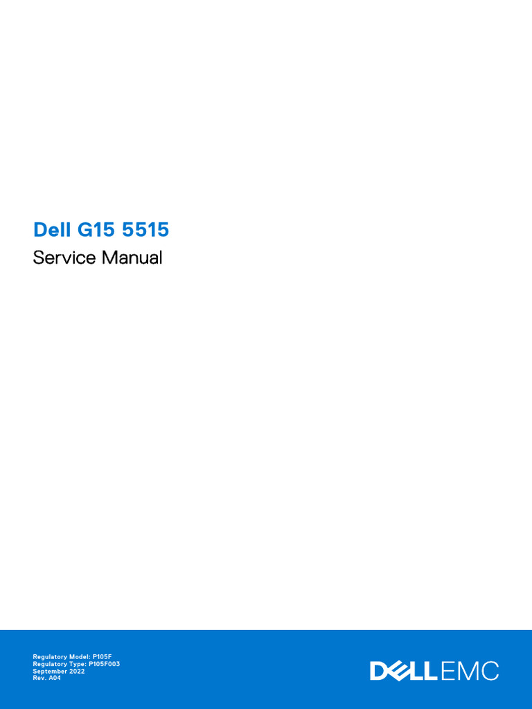 dell-g15-5515-service-manual-en-us | PDF