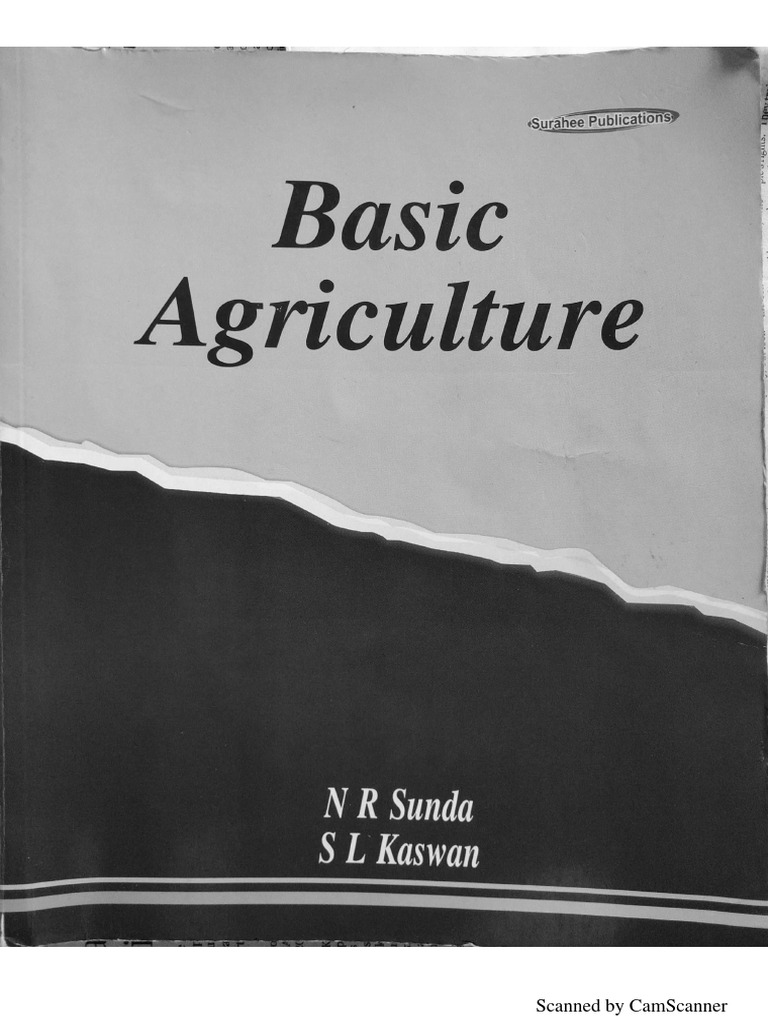 Basic Agriculture by Nem Raj Sunda & SL Kaswan Red PDF Google Drive | PDF