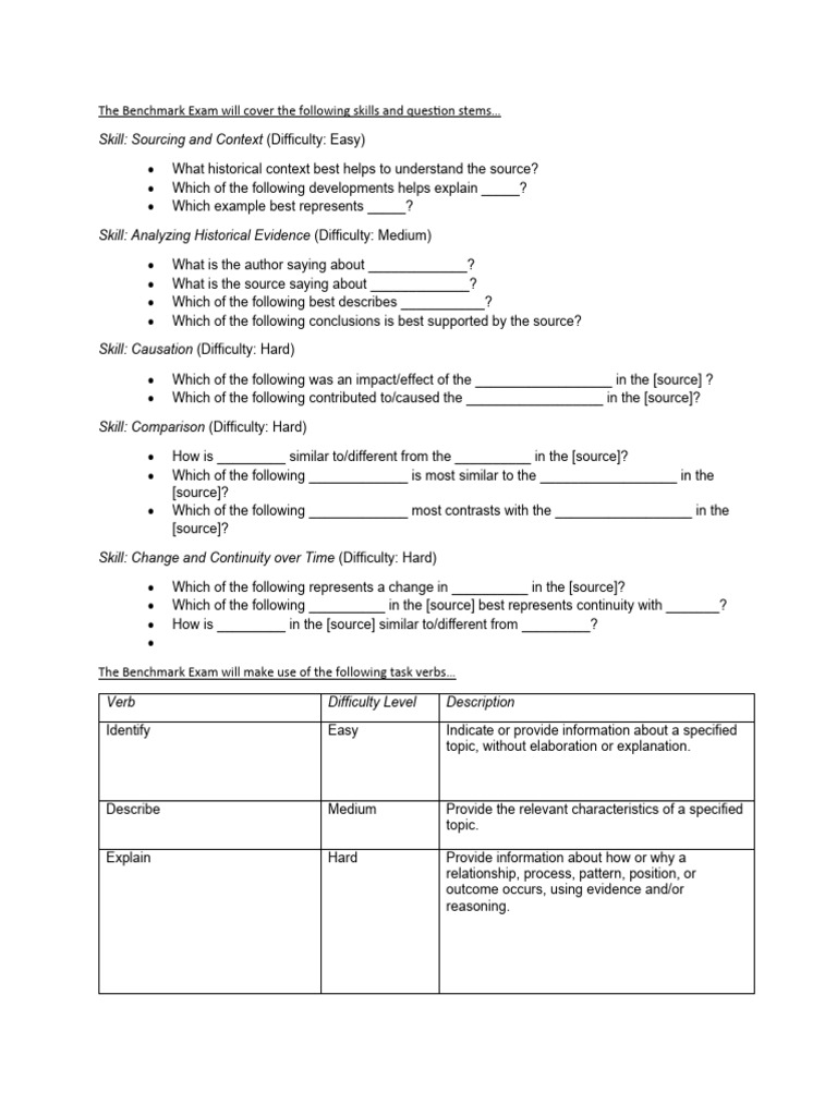 Q2 Benchmark Study Guide | PDF | Tang Dynasty | China