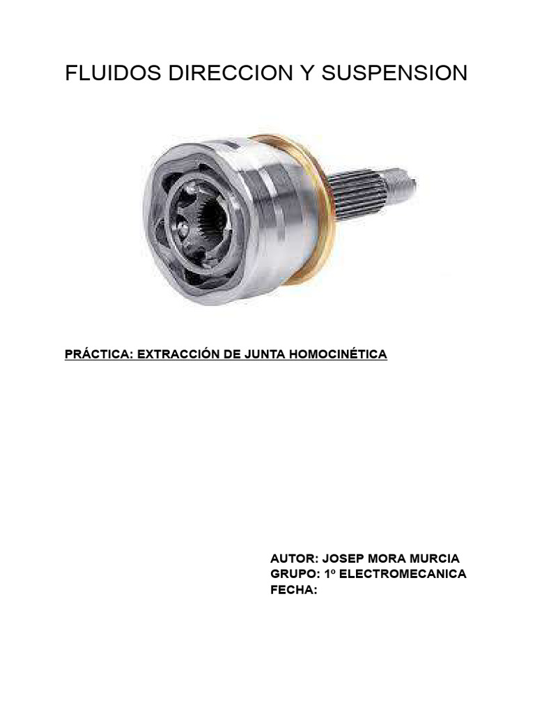 Junta Homocinética - Compressed | PDF
