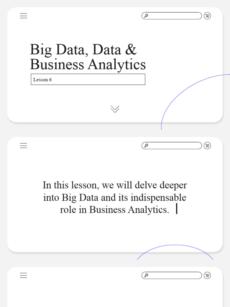 Lesson 6 Big Data Data And Business Analytics Pdf Databases