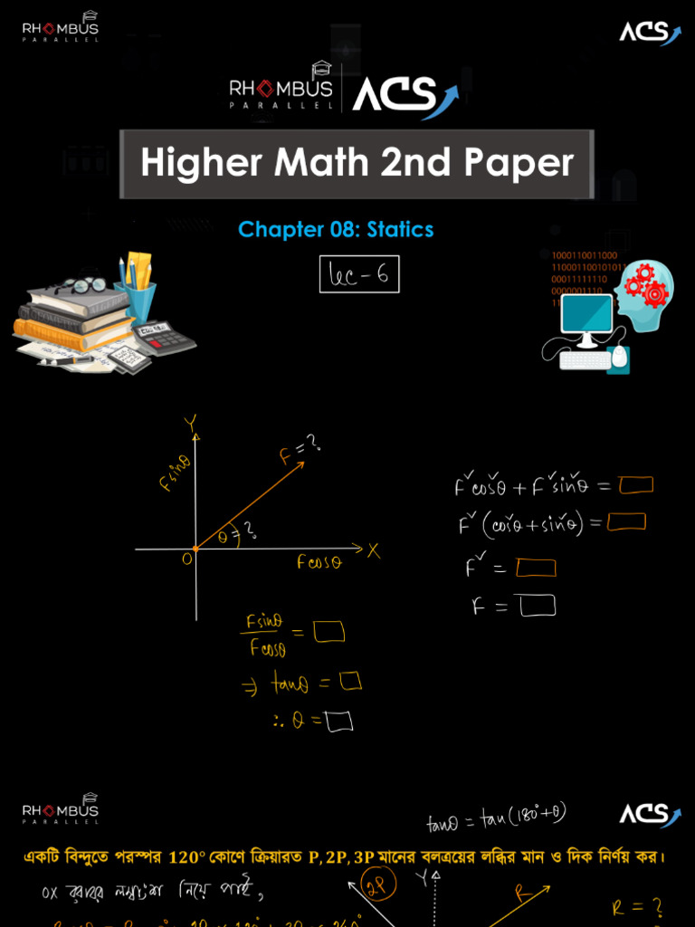 52.statics Lec 6 | PDF
