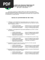 Authorization Letter - Tagalog | PDF