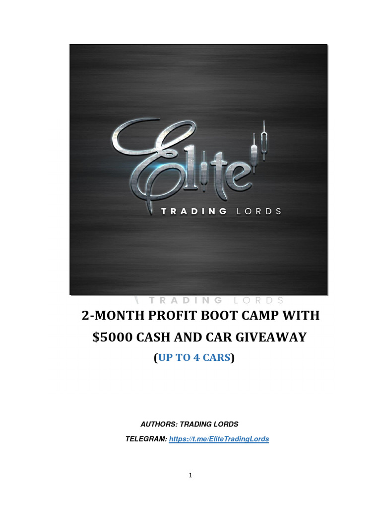 2-Month Profit Boot Camp Overview | PDF | Risk | Investing