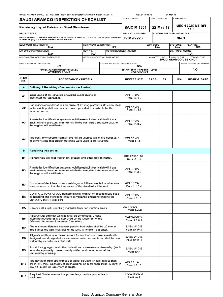 SAIC-M-1304-Fabricated Stuructures | PDF | Industrial Processes | Building Materials