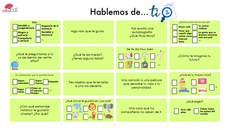 Hablemos de Ti | PDF