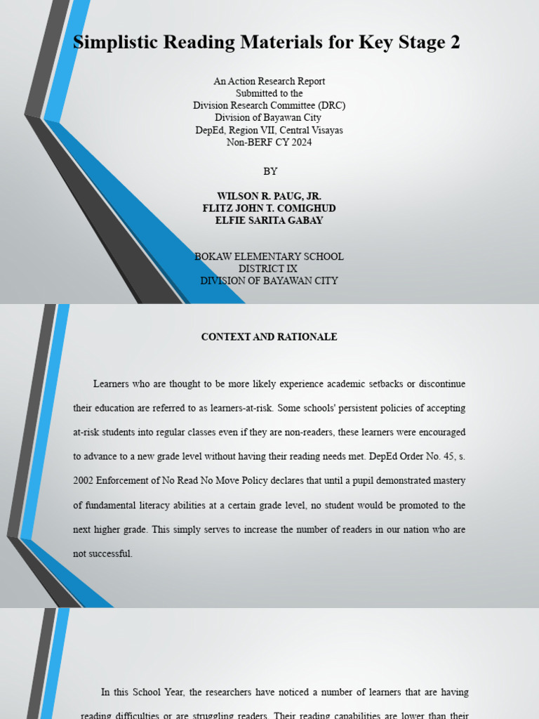 Simplistic Reading Materials For Key Stage 2 | PDF | Behavior Modification | Cognitive Science