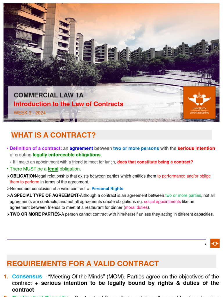 Lecture 3 - Introduction to Law of Contracts | PDF | Cryptocurrency | Ethical Principles