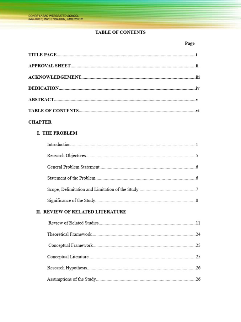 Preliminaries | PDF