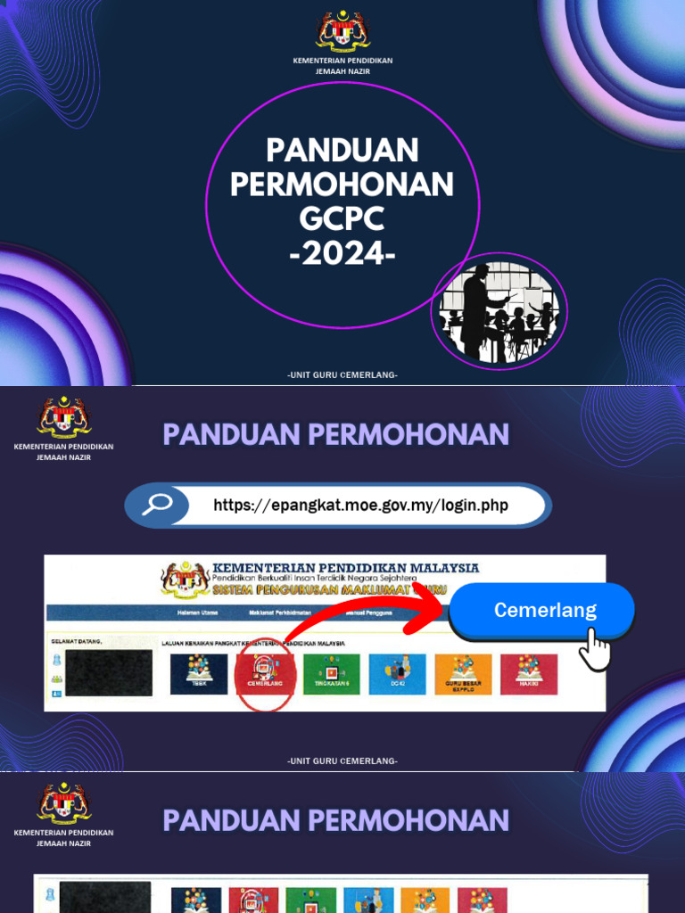 Panduan Permohonan GCPC 2024 | PDF