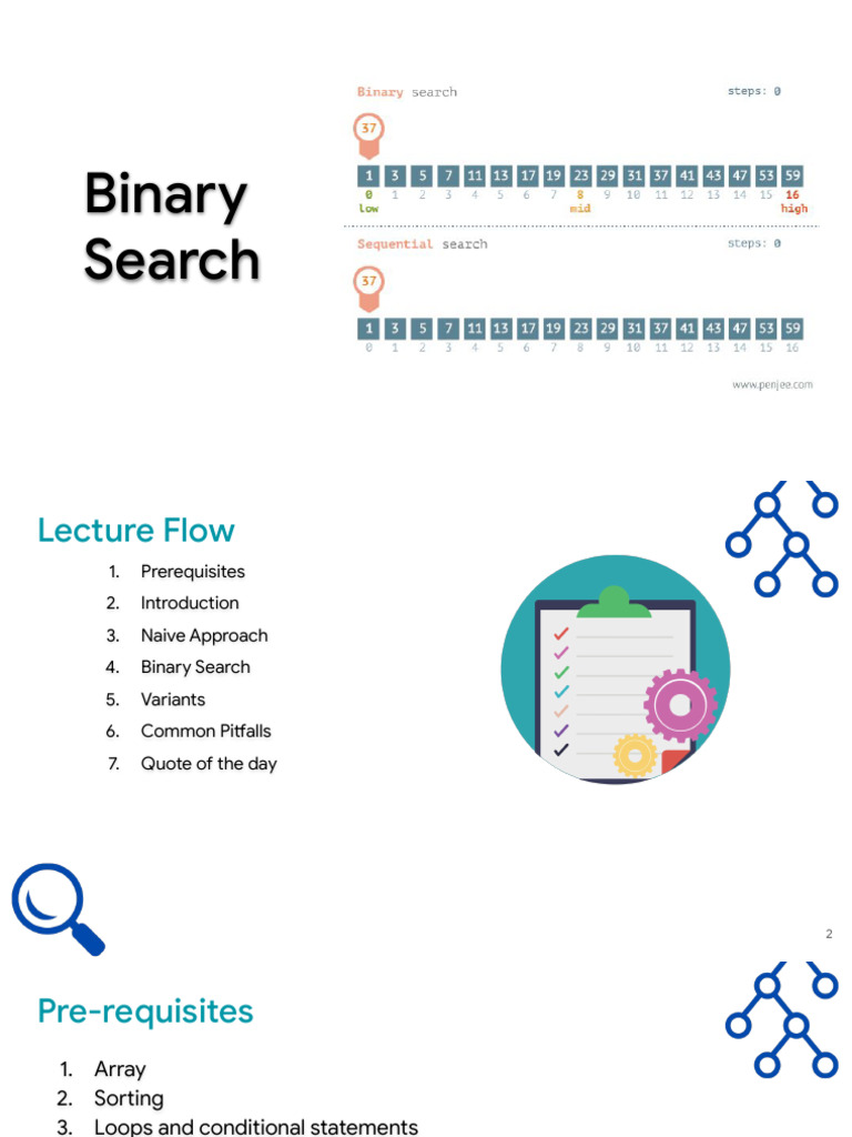 Binary Search Lecture G5 | PDF | Mathematical Logic | Software Engineering