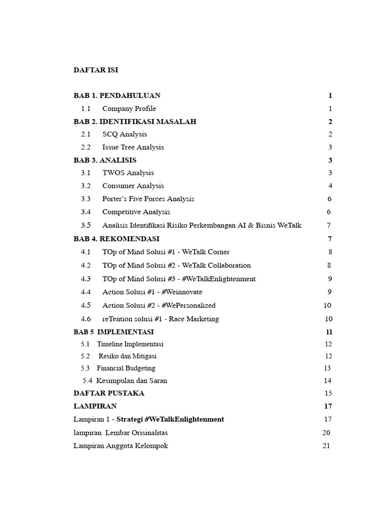 Proposal Bcgs BCC Define 2023 | PDF