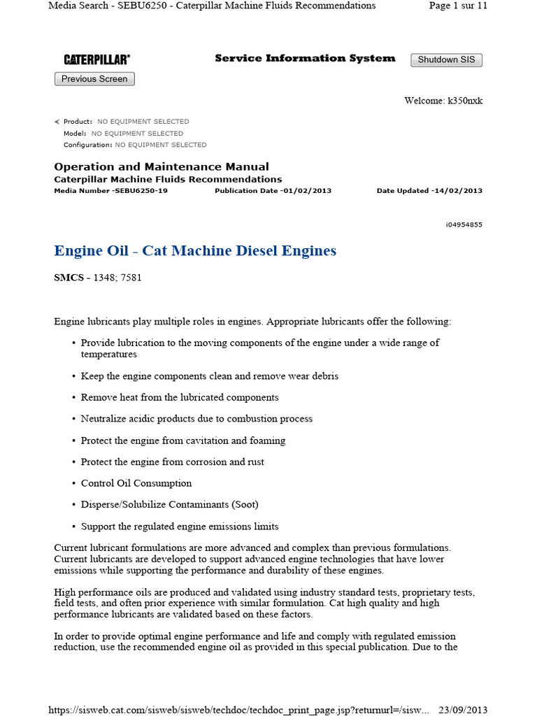 2- Engine Oil | PDF | Motor Oil | Diesel Engine