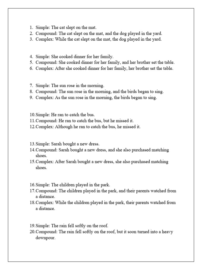 GR 8 Transformation of Sentences | PDF | Critical Thinking | Thought