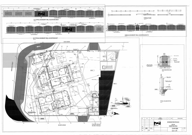 SITE PLAN DRAWING No 12 - 44 - 13264 SHEET 001A | PDF