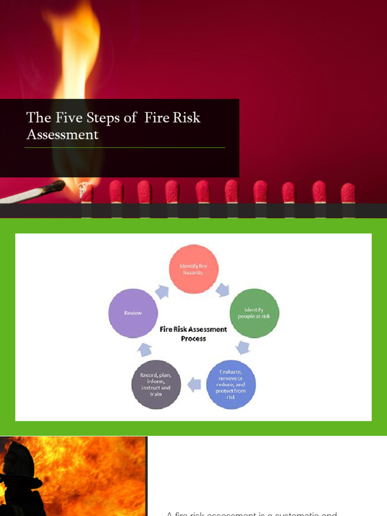 5 Steps For Fire Risk Assessment | PDF | Risk | Hazards