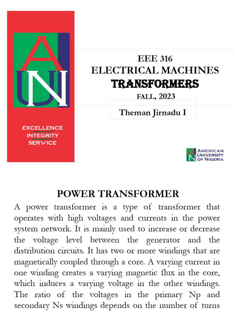 Module 2 Transformers | PDF | Transformer | Physical Quantities