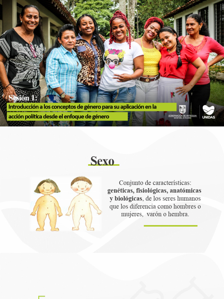 Presentación Glosario de Género | PDF | Género | Estudios de género