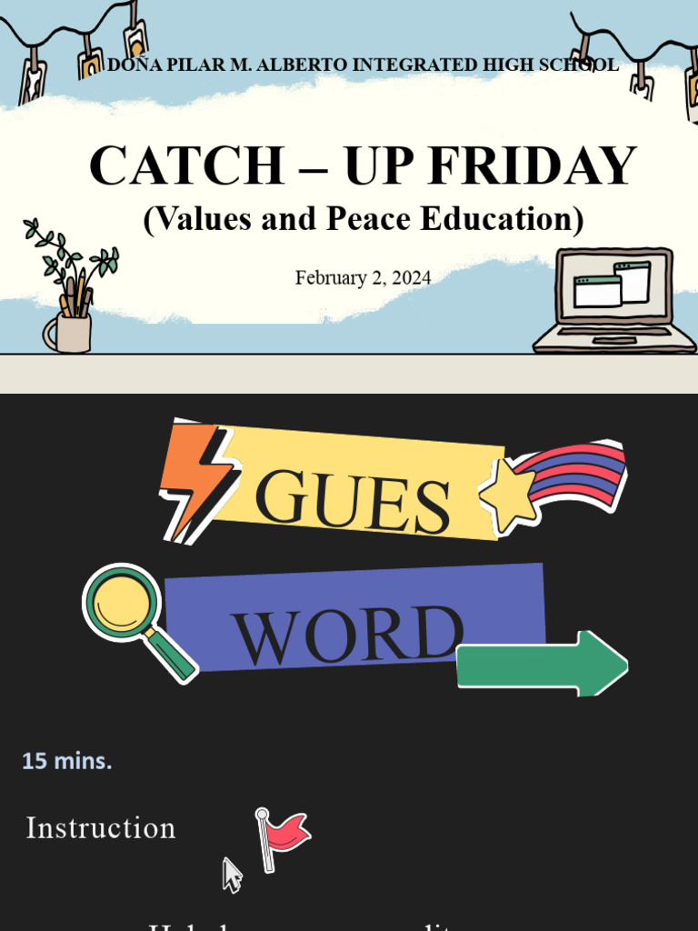 Catch-Up Friday Session 2 | PDF