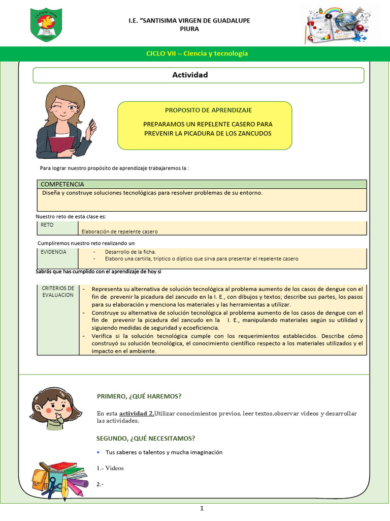 Guia 5 Eda 3 Repelente | PDF | Farmacia | Medicamentos con receta