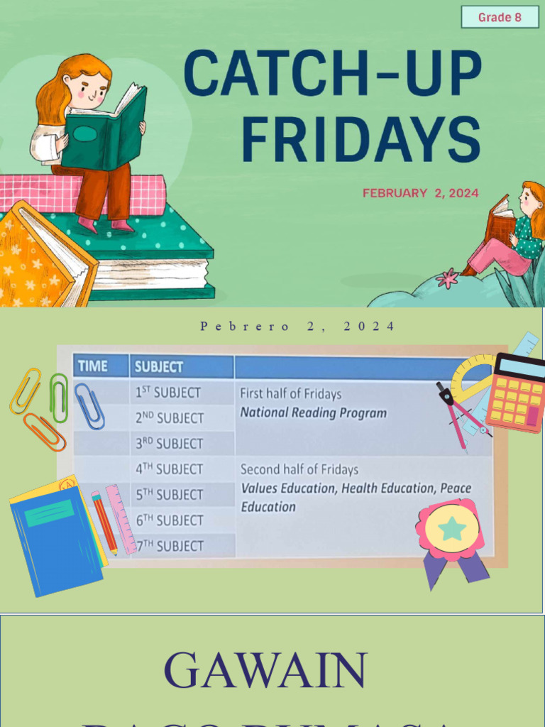 Catch-Up Friday Session 1 | PDF