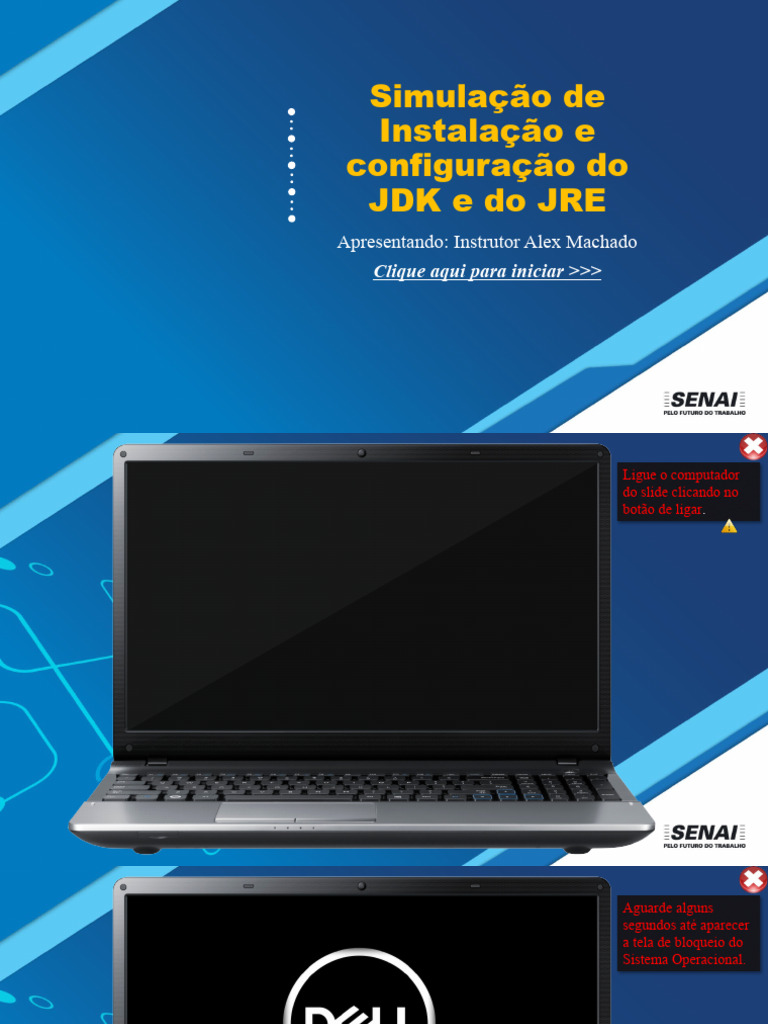 Simulação De Instalação Do Java Pdf Microsoft Windows Engenharia 4854