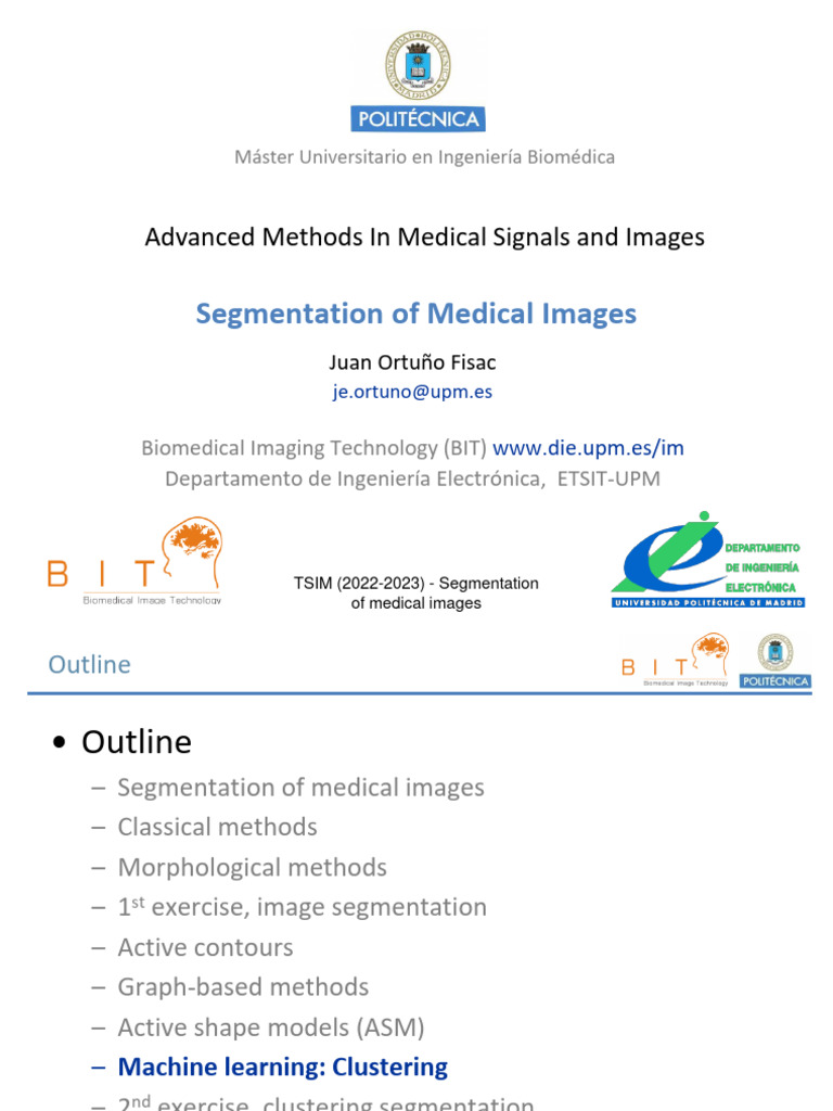 TSIM - Clustering | PDF | Image Segmentation | Cluster Analysis