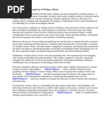 Thesis vs. Claim: Key Differences | PDF | Essays | Thesis