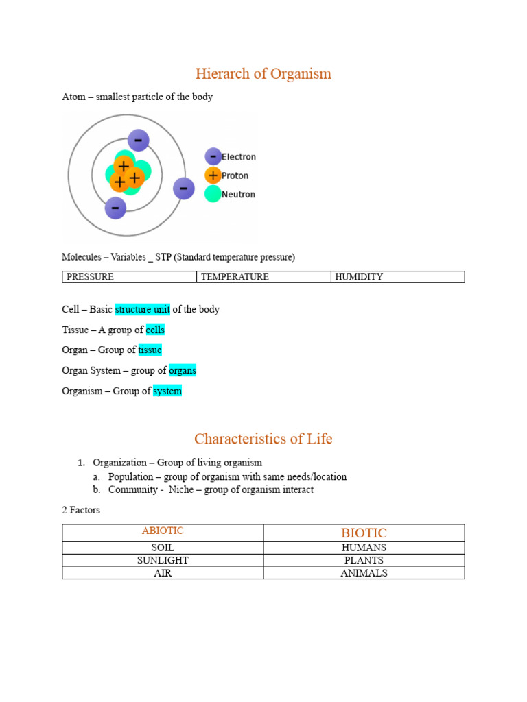 Anaphy Reviewer | PDF | Cell (Biology) | Cell Membrane