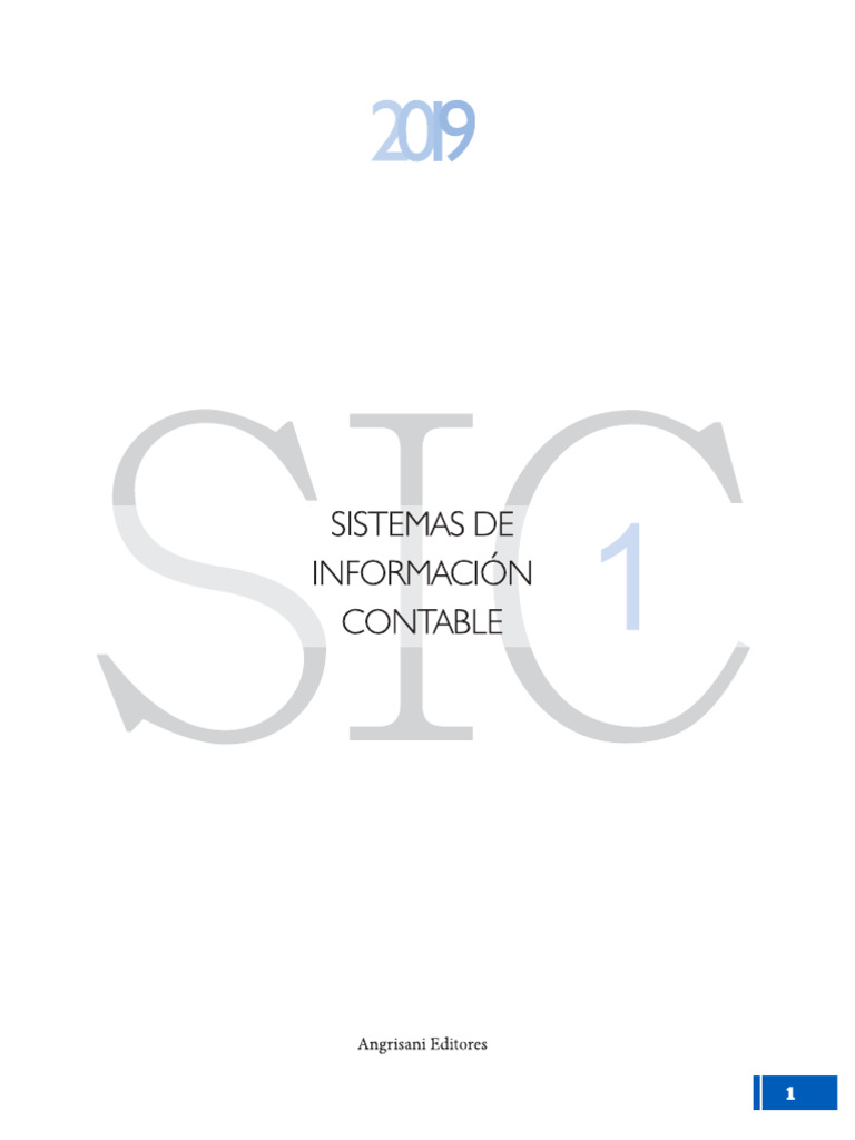 SIC 1 Teoria | PDF