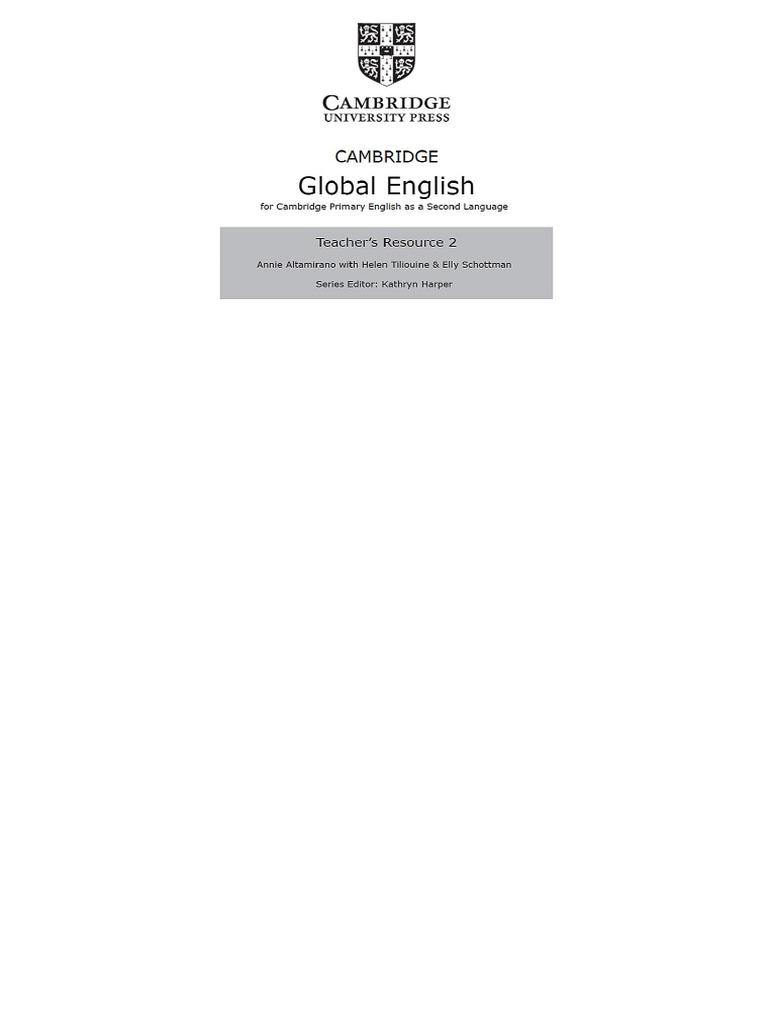 Cambridge Global English 2 Resources | PDF | Language Arts & Discipline ...