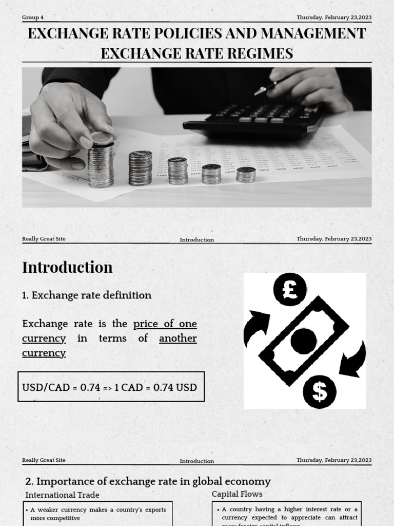Exchange Rate Regimes Explained | PDF | Exchange Rate | Monetary Policy