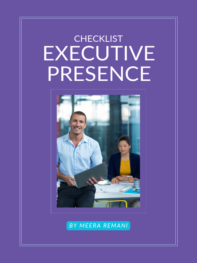 Executive Presence Checklist | PDF