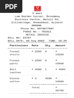 Zomato Invoice | PDF | Invoice | Public Finance