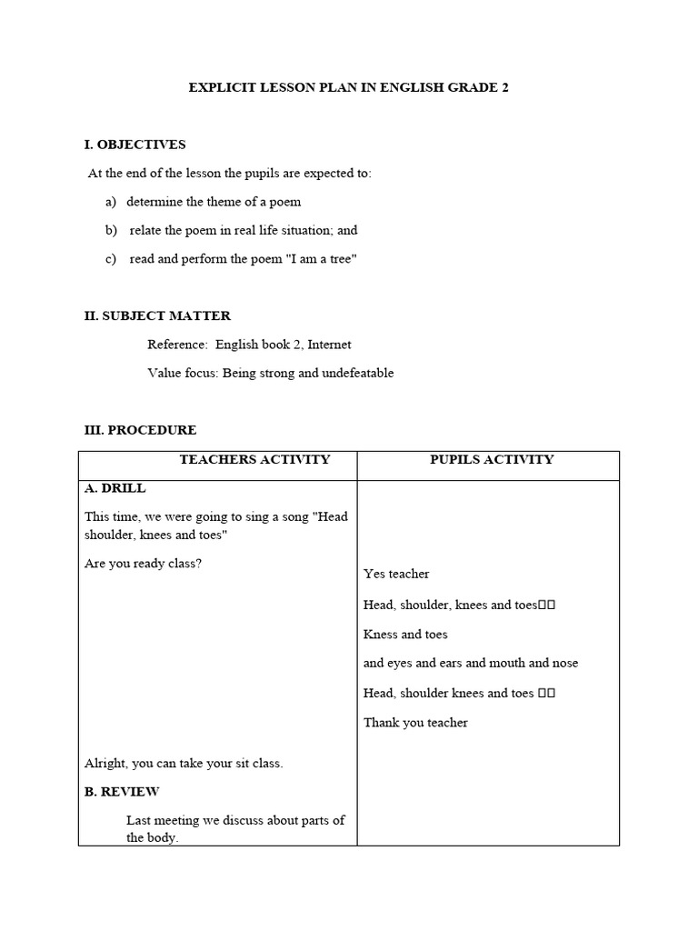 EXPLICIT-LESSON-EEd17 WPS-Office | PDF | Poetry