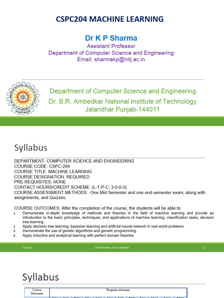 Introduction of ML | PDF | Machine Learning | Statistical Classification