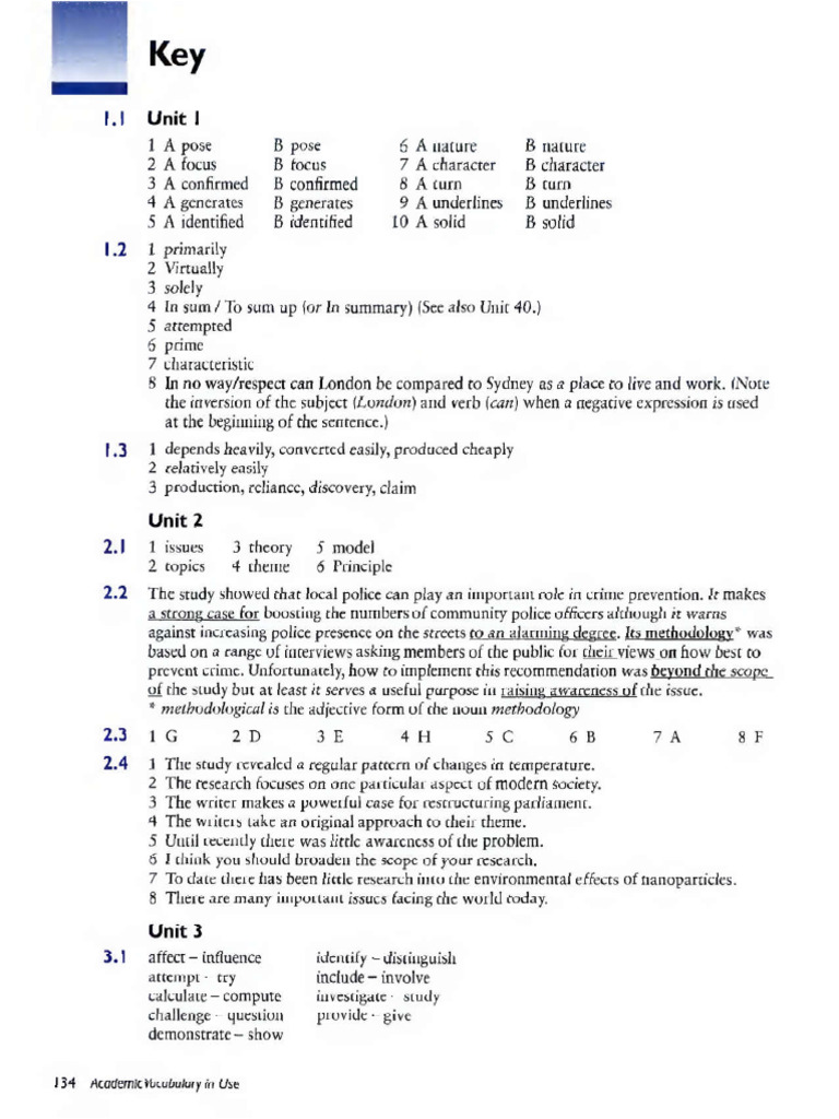 Key-Academic Vocabulary in Use For IELTS p.135-143 | PDF