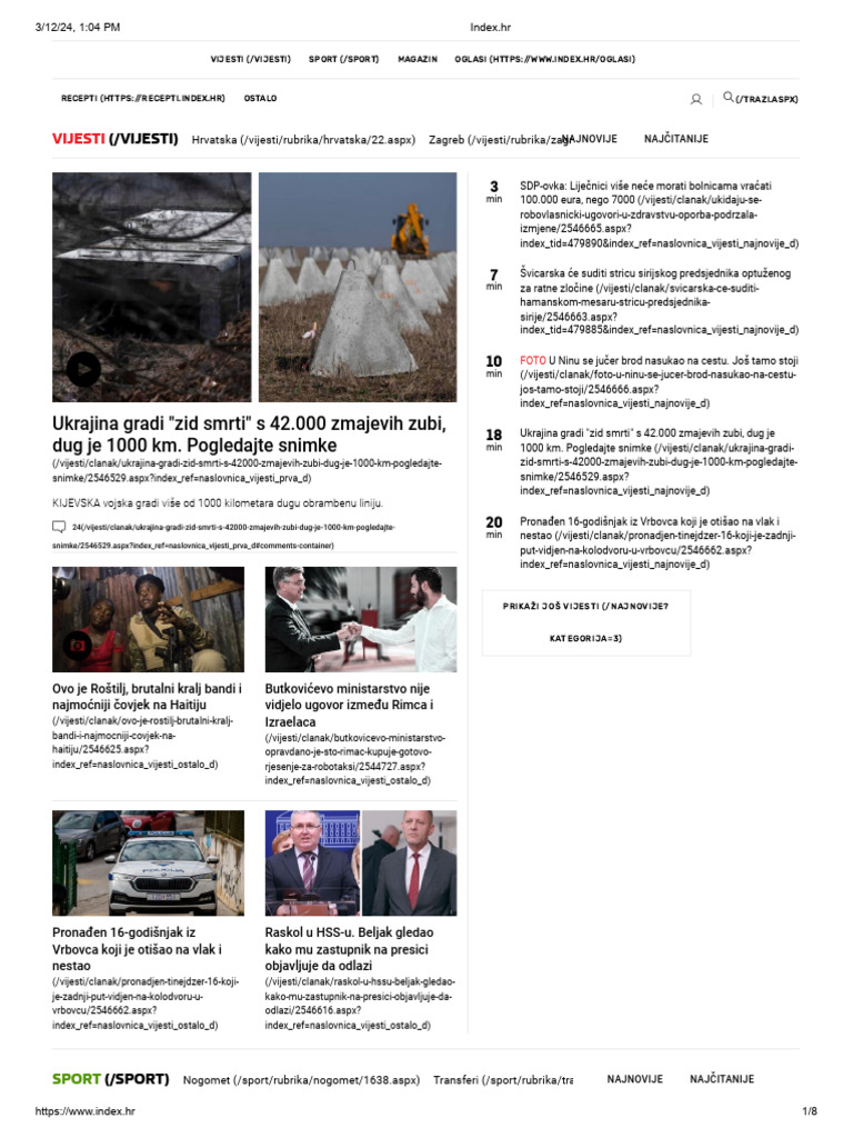 Index Daily Report | PDF